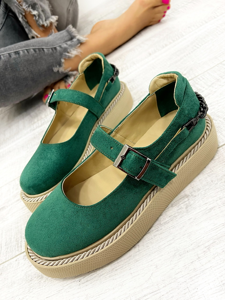 Plitke cipele sa nižom platformom - Ženska obuća HOP HOP SHOP: Ženske ...